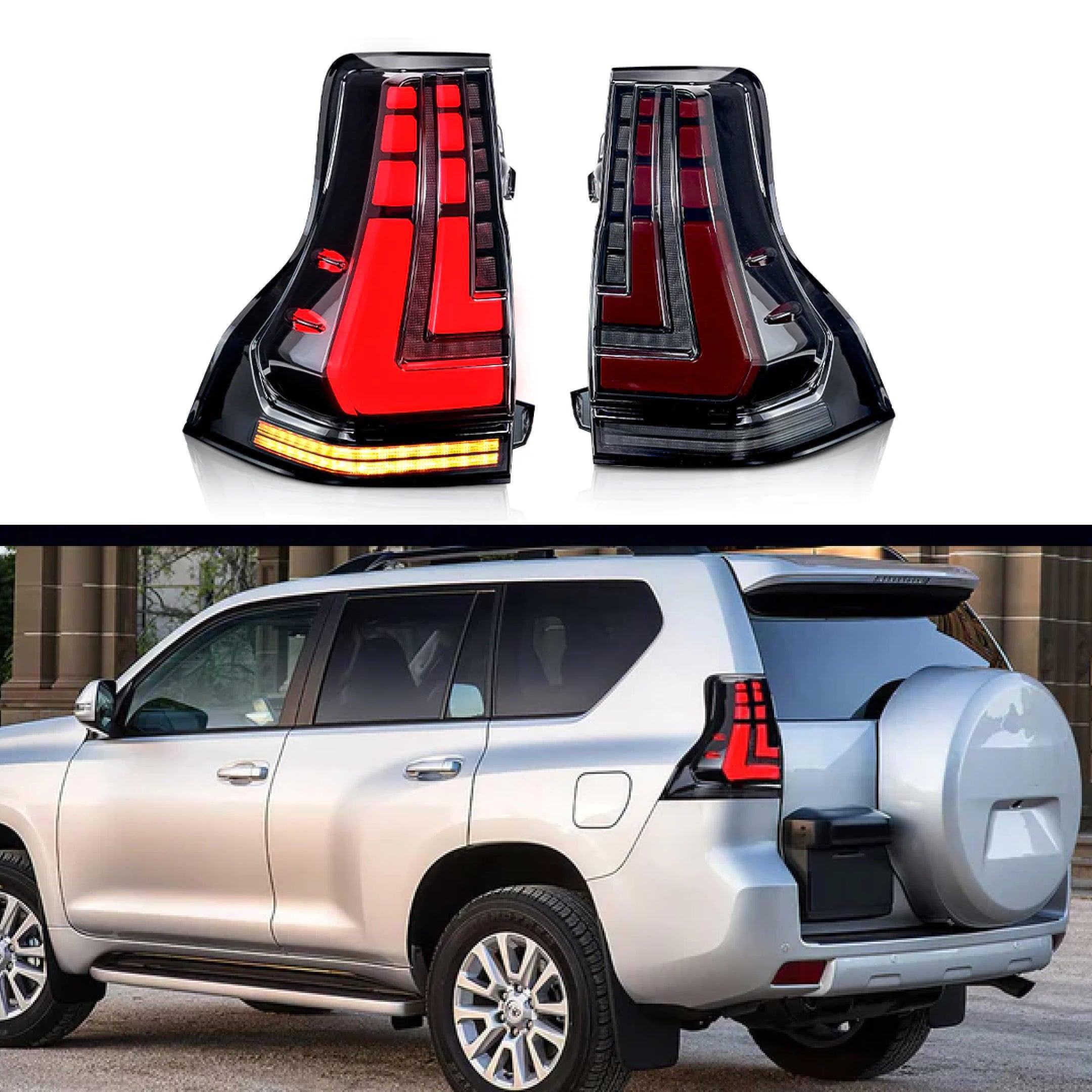 Fits 2010-2023 Lexus GX400/ GX460 Full LED Tail Lights Sequential Asse | SuperAutoUSA