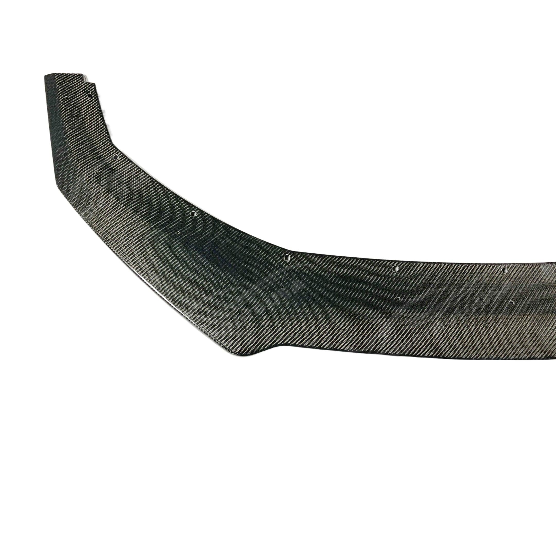 Real Carbon Fiber Front Splitter Lip Spoiler For Ford Mustang 2024-2025 ...