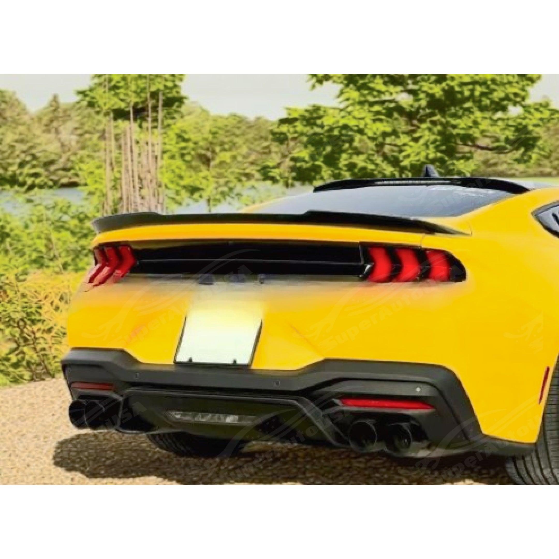 Fits 2024-2025 Ford Mustang S650 Rear Trunk Lip Spoiler Wing Decklid S ...