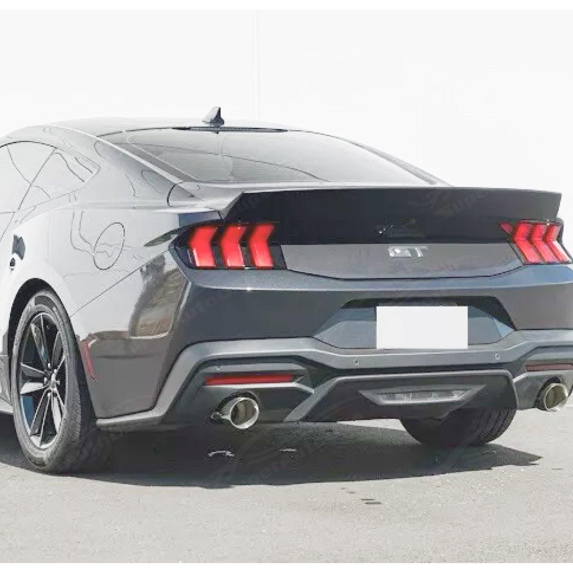 For 2024-2025 Ford Mustang S650 Rear Spoiler Wing Duckbill Spoiler ...