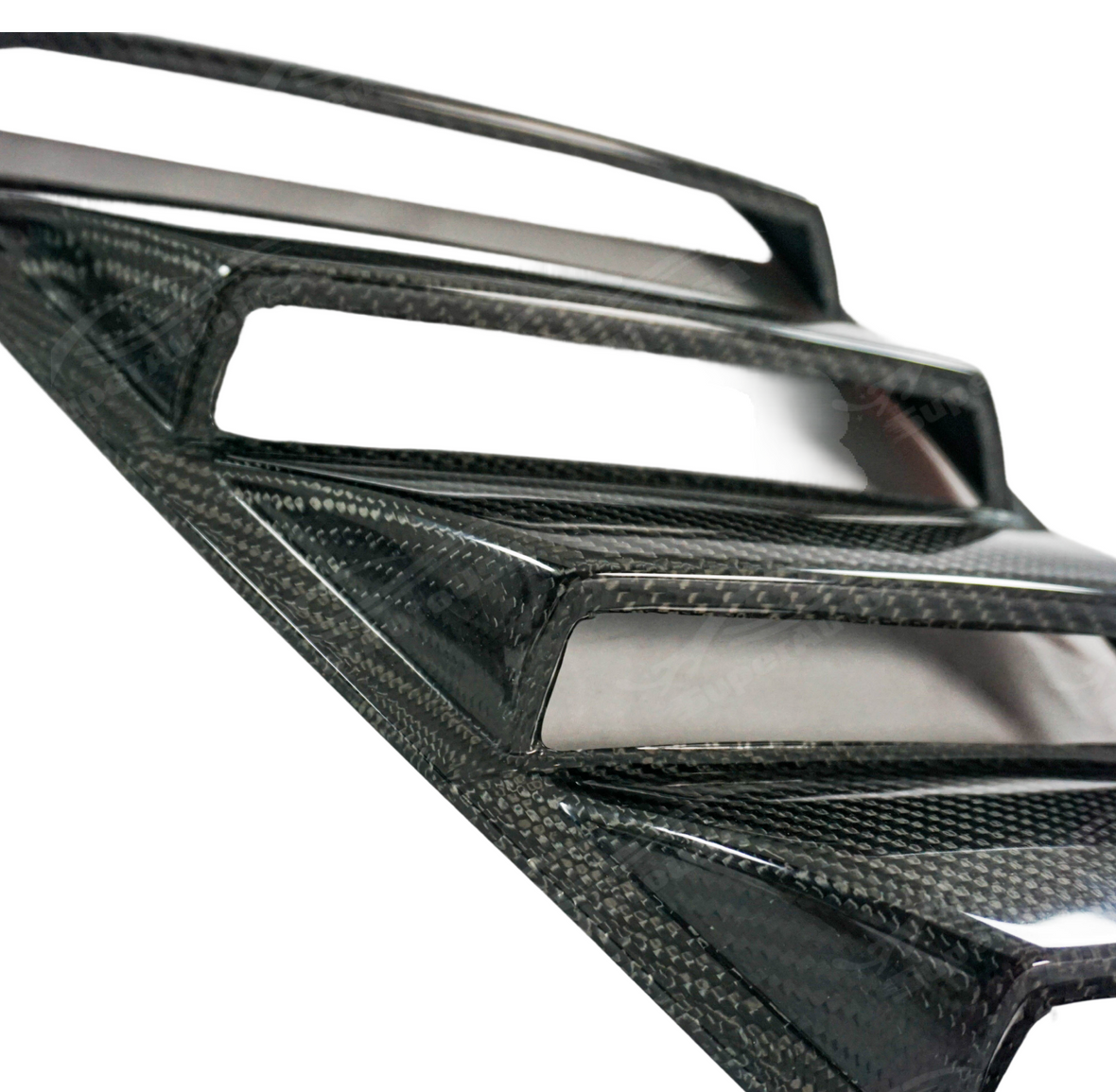 Real Carbon Fiber Side Quarter Window Louver For Ford Mustang 24-25 ...