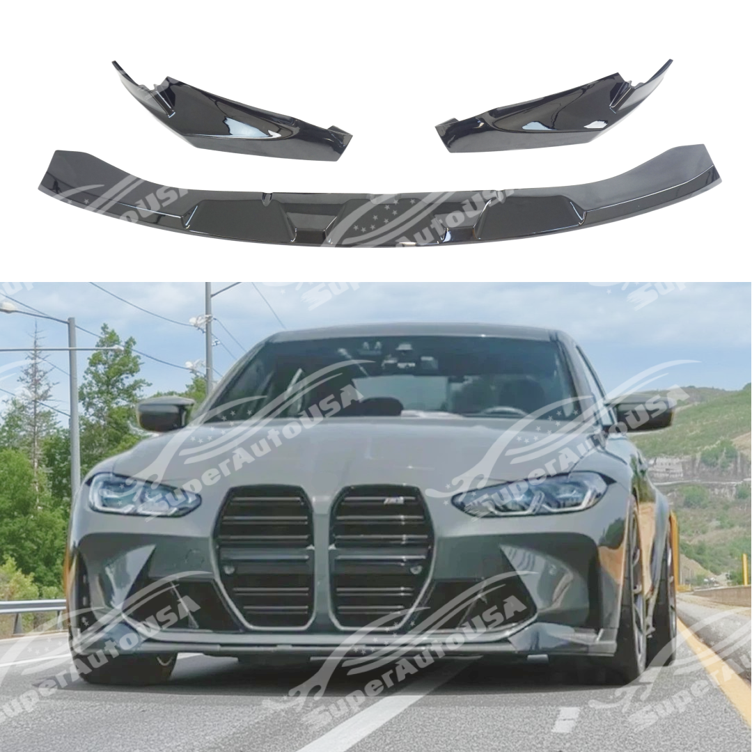 For BMW G80 M3 21-25 MP Style Front Splitter Bumper Lip | SuperAutoUSA