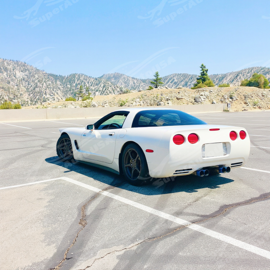 ZR1 Style Side Skirts Rocker Panel Pair For 1997-04 Chevy Corvette C5 ...