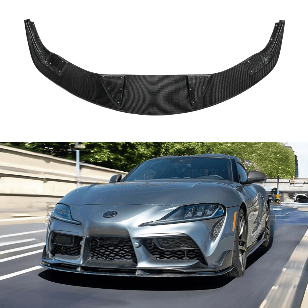 Fits 2020-UP Toyota Supra A90 Artisan Spirit Carbon Fiber Front Splitt ...