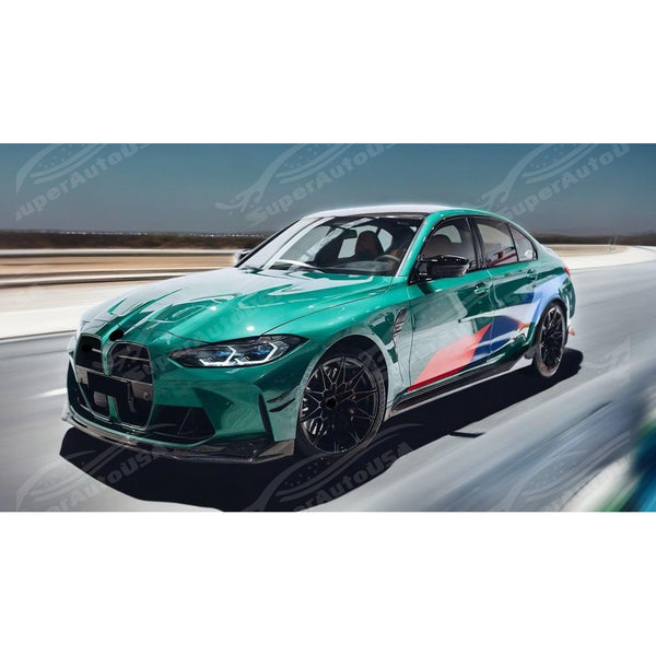 Fits 2021-2024 BMW G80 M3 G82 G83 M4 MP Style Gloss Black Body Kits Si ...