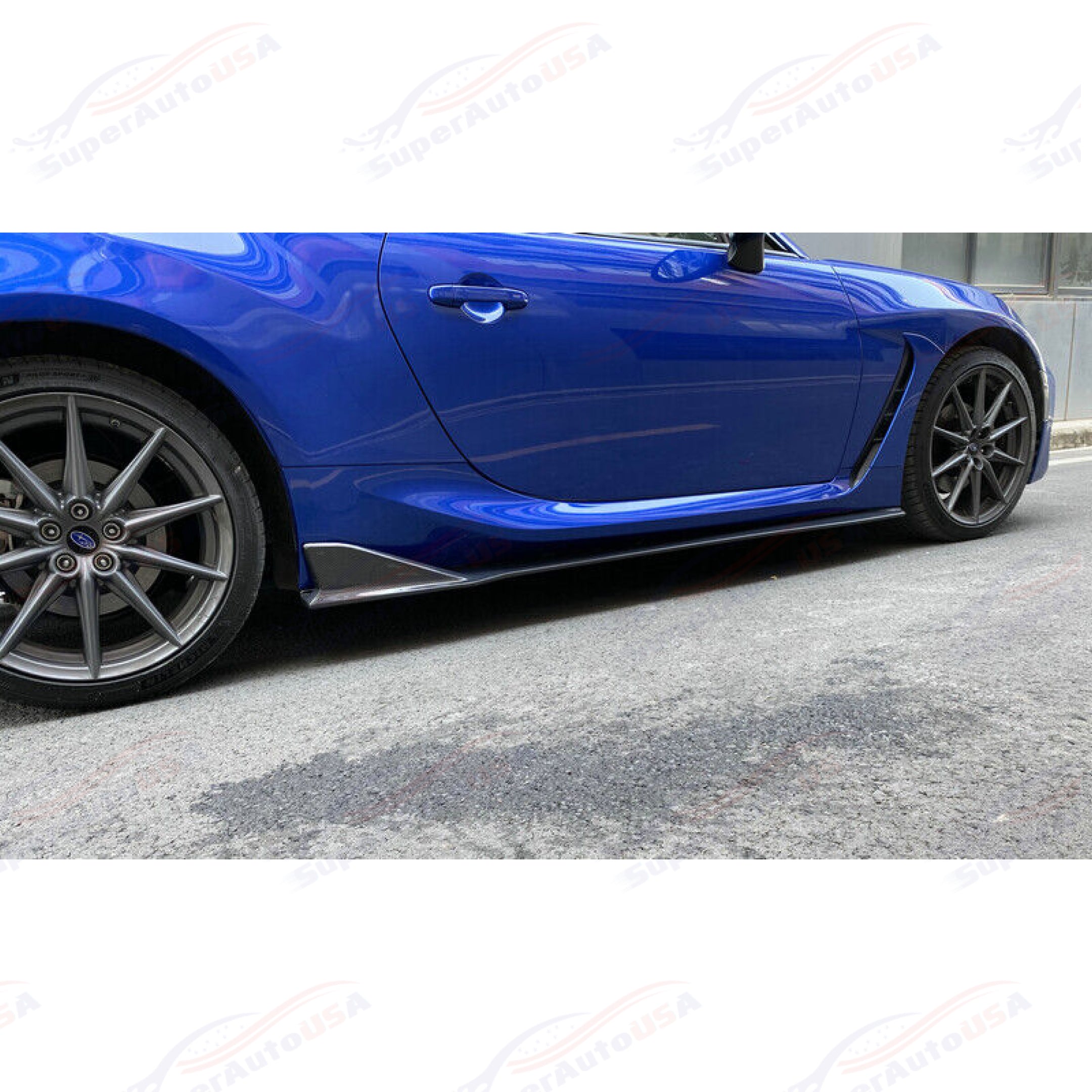 Fits Toyota GR86 2022-Up Carbon Fiber JDM Racing Style Body Kit Side S ...