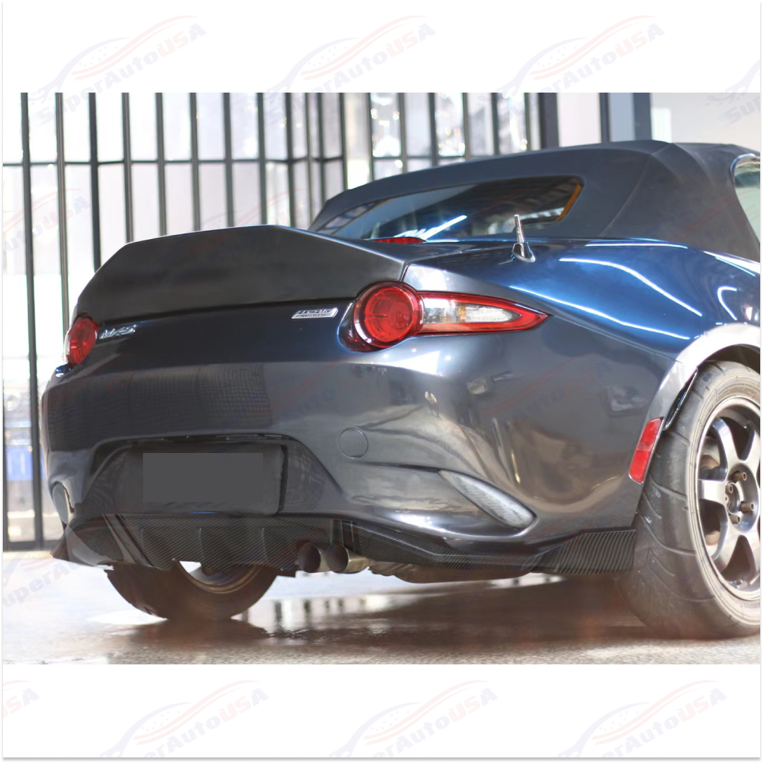 Fits 2016-2023 Mazda MX5 ND/ND2 Real Carbon Fiber Full Body Kit Set Fr ...