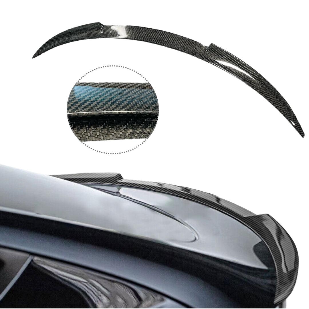 Rear Bumper Spoiler - Carbon Fiber Fits Tesla Model Y (2020-2024 ...