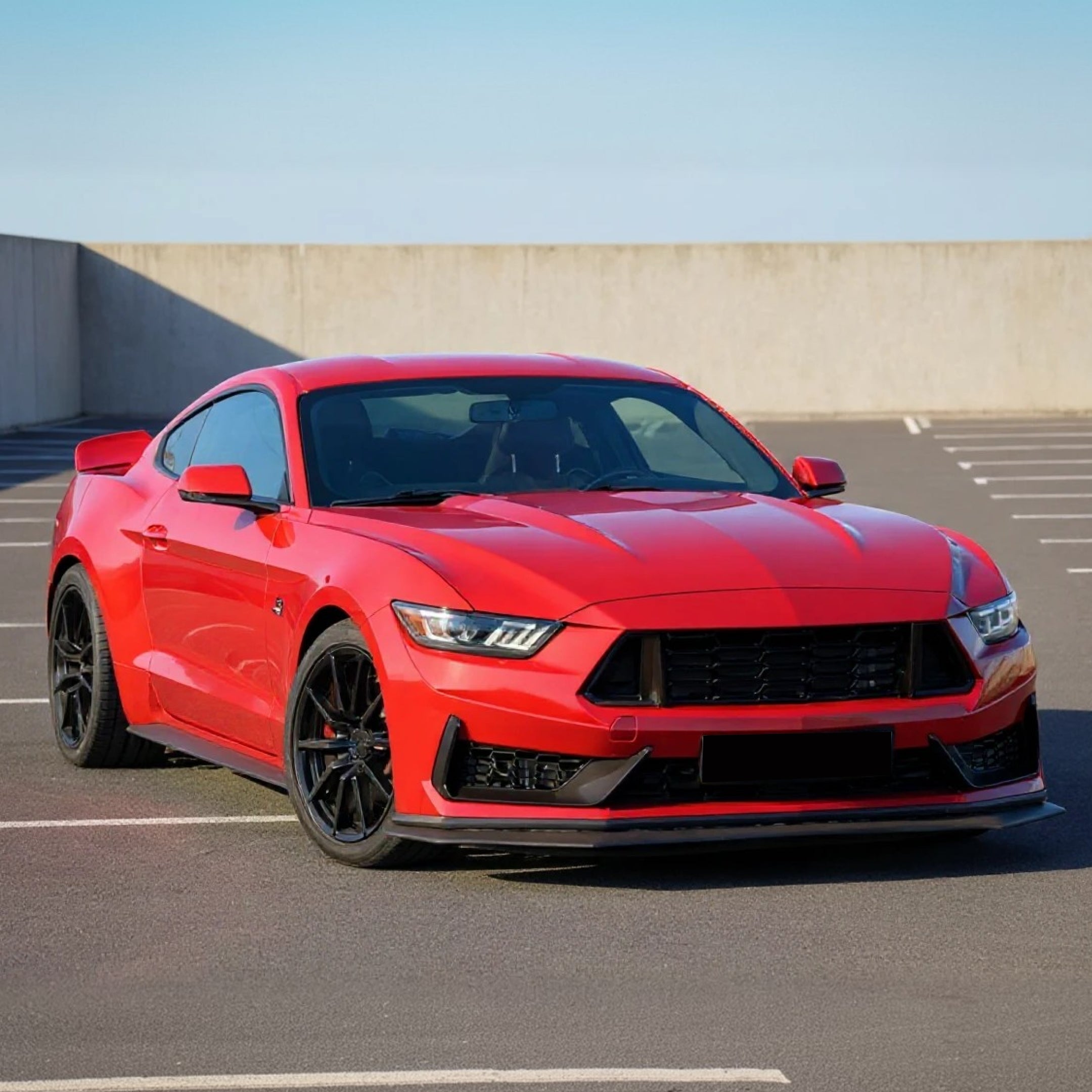 For 15-17 Ford Mustang Dark Horse Style Front Bumper Body Kits ...