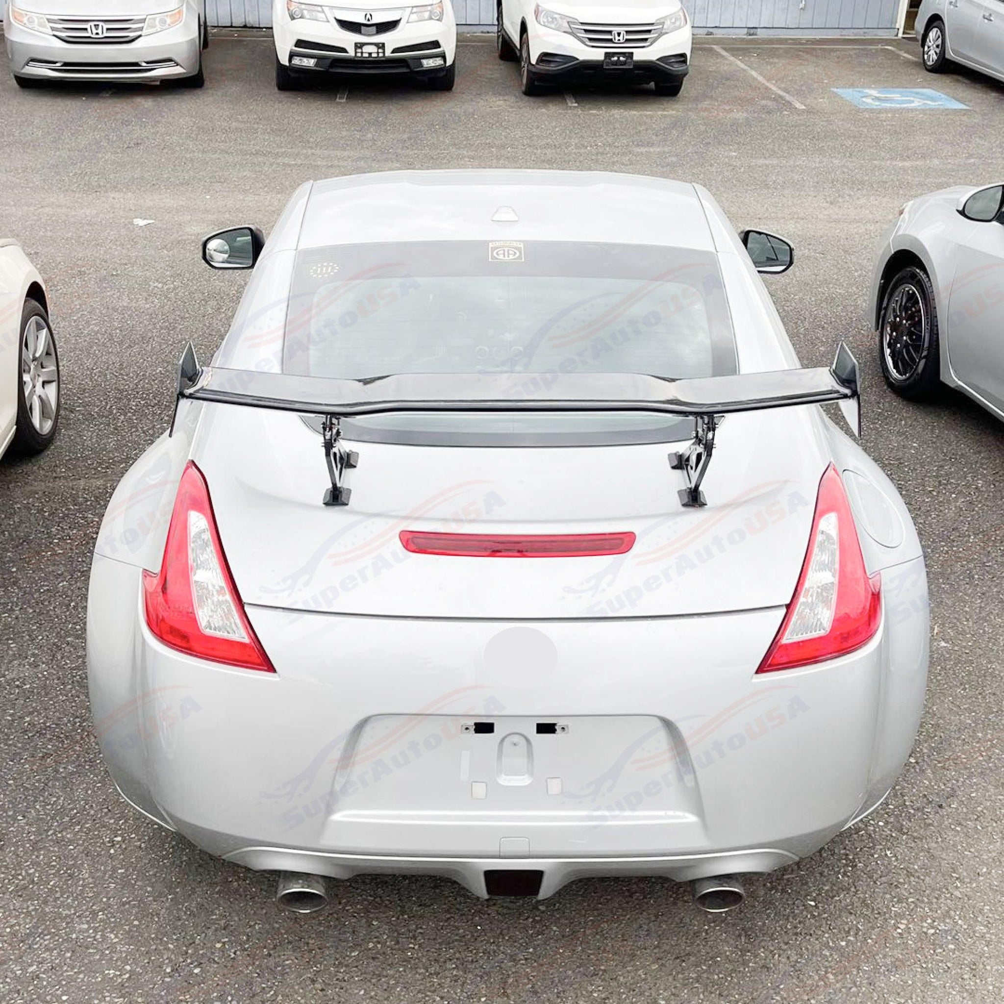 Fits Nissan 370 Z 350Z NISMO JDM GT Style Gloss Black Rear Trunk Spoil ...