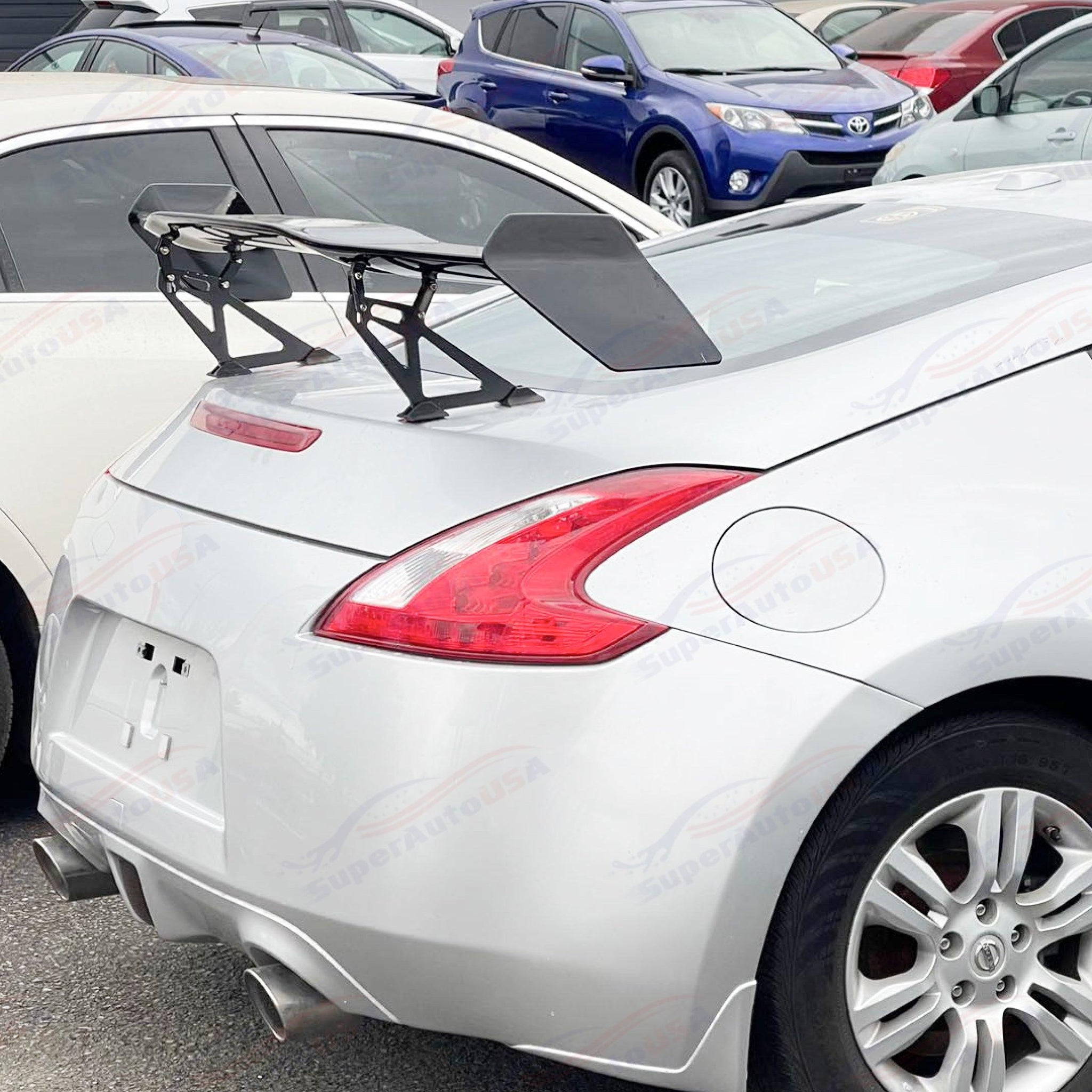 Fits Nissan 370 Z 350Z NISMO JDM GT Style Gloss Black Rear Trunk Spoil ...