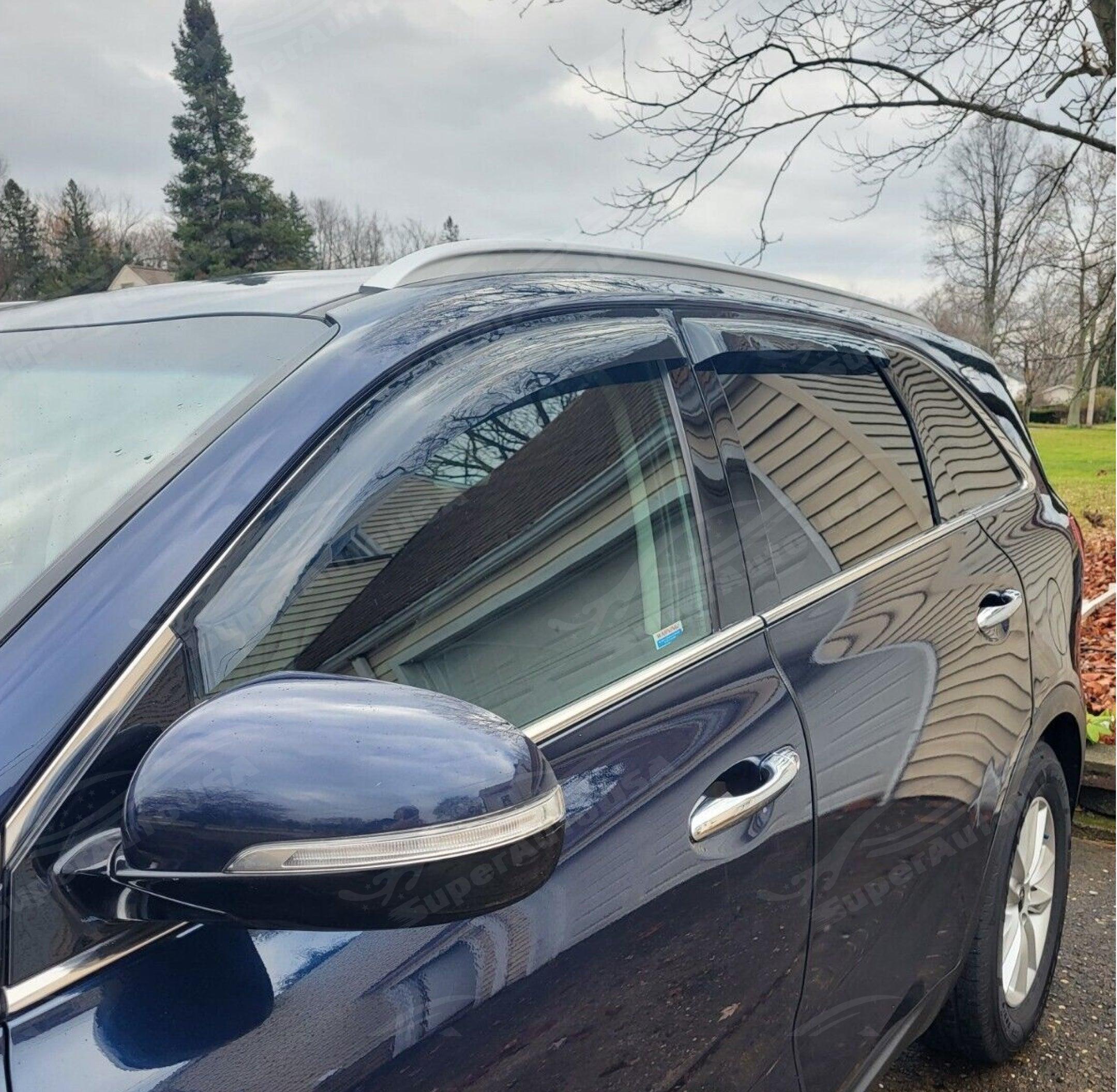 Fits 2022-2025 EV6 Rain Guards Window Vent Visors | SuperAutoUSA