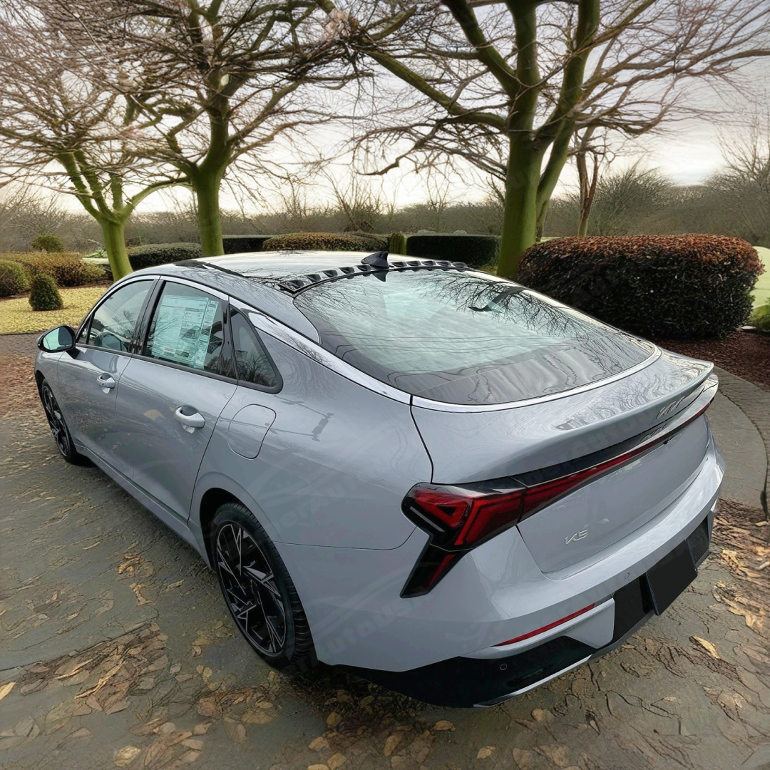 Rear Gloss Black Shark Fin Car Vortex Generator Roof Spoiler Wing Fits ...