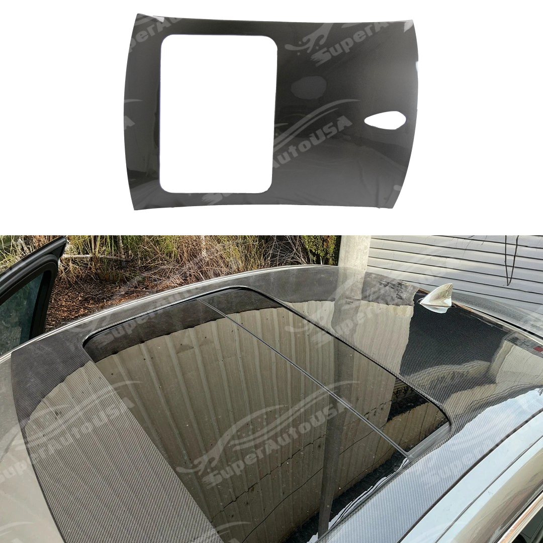 For BMW 3 Series G20 2019-2025 Real Carbon Fiber Roof Cover Overlay ...