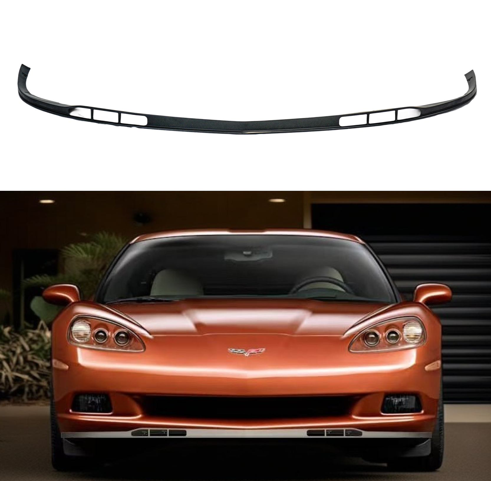 Z06 OE Factory Style Front Bumper Lower Splitter Lip Fits 05-13 Chevy ...