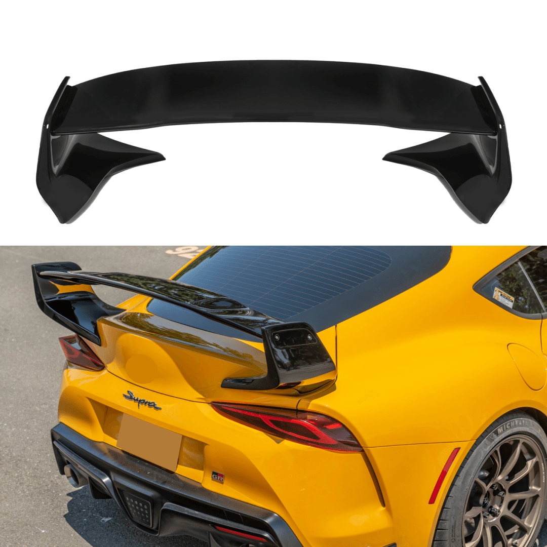 Fits 2020-Up Toyota GR Supra ST Gloss Black Rear Trunk Spoiler Wing ...