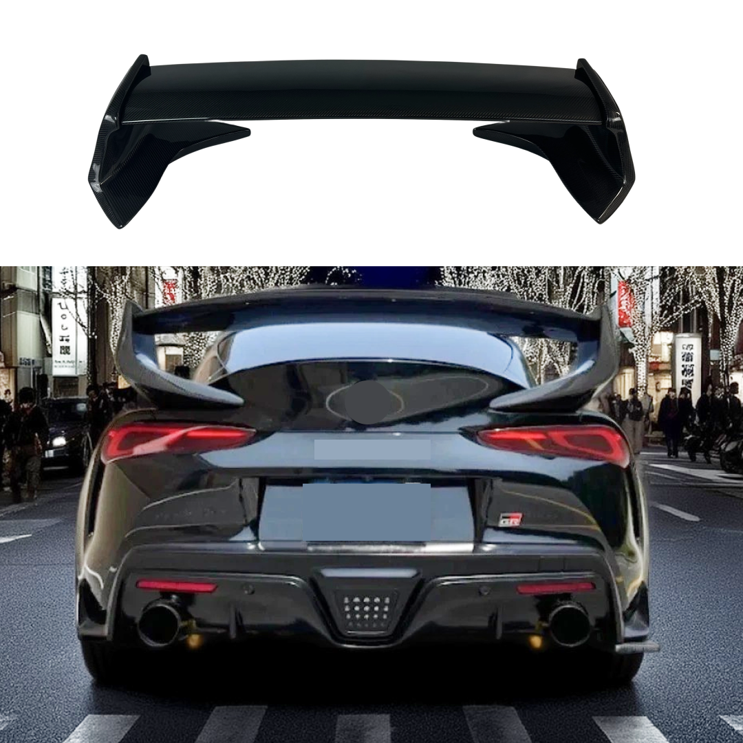 Fits 2020-2025 Toyota GR Supra Real Carbon Fiber Spoiler Wing ...