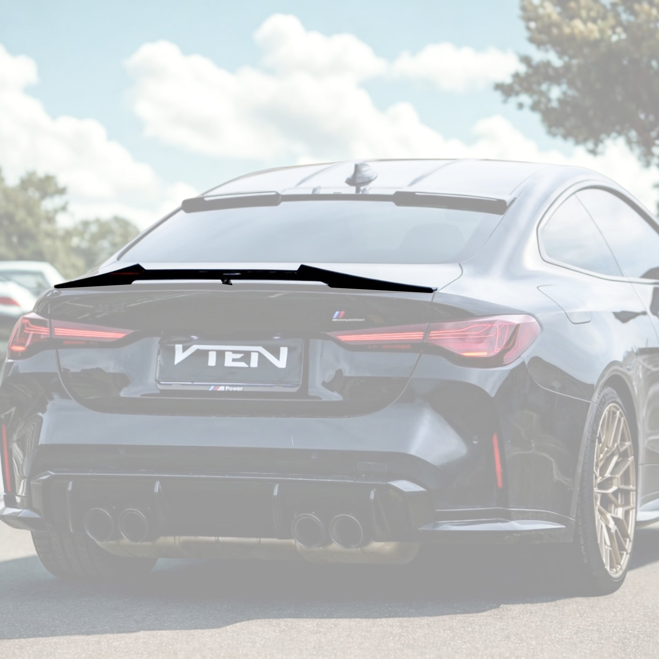 BMW G26 4 Series Grand Coupe VTen Rear Spoiler Wing | SuperAutoUSA