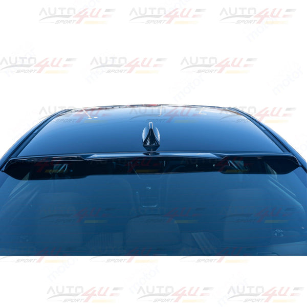 Fits Alfa Romeo Giulia 2017-2024 Gloss Black Rear Roof Window Visor Sp ...