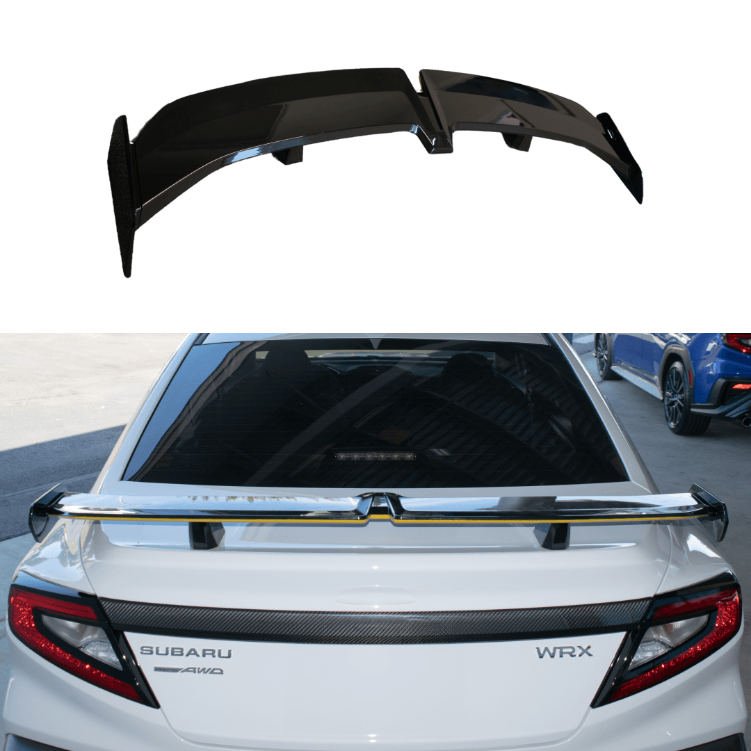 For Subaru WRX STI 2020-Up JDM GT VIP Style Glossy Black Rear Trunk Sp ...