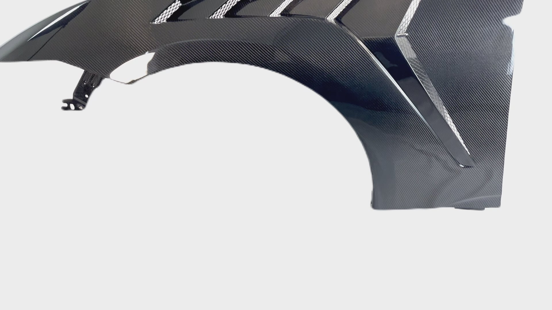 Real Carbon Fiber Wide Body Fenders GTD Style For 2024-2025 Ford Musta ...