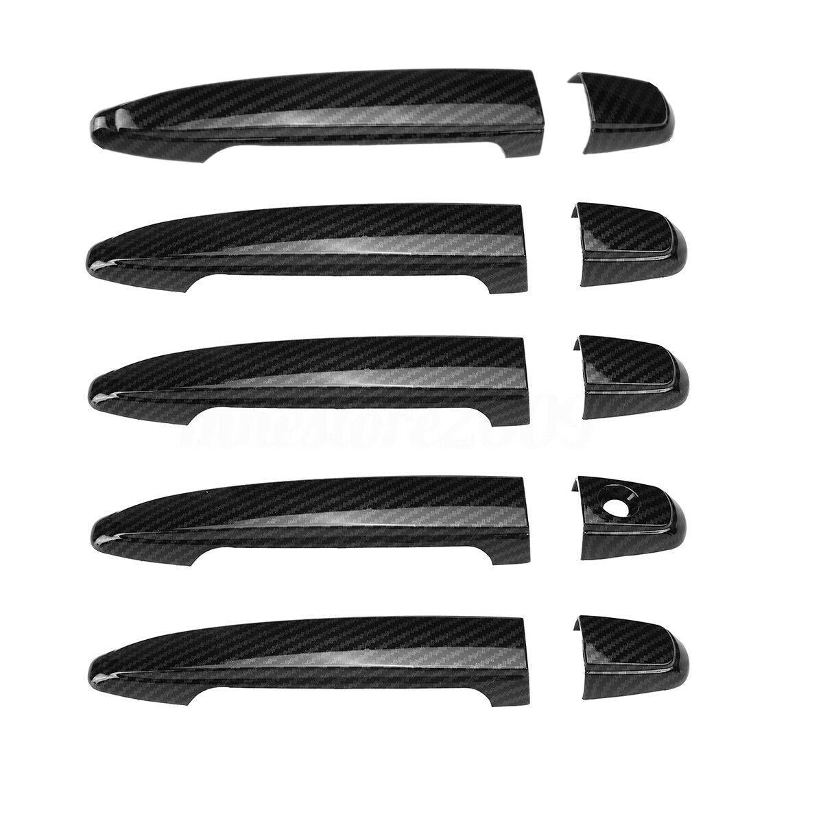 Fit 2002-2011 Toyota Matrix Door Handle Cover Trim (Carbon Fiber Print ...