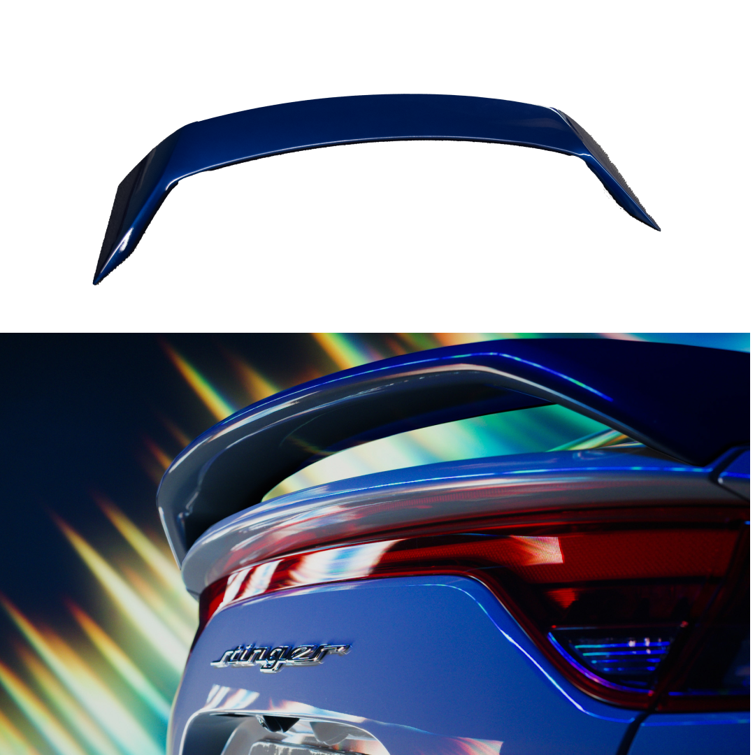 Fits Kia Stinger 2018-2024 Micro Blue Scorpion GT Style Trunk Spoiler ...