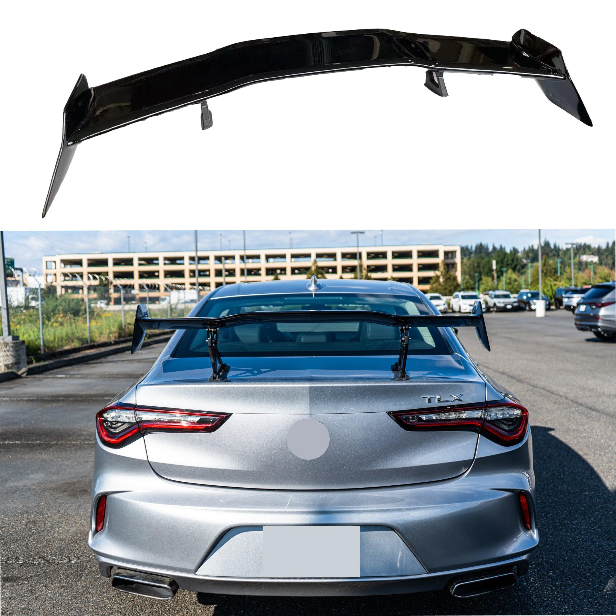 For 2015-2024 Acura TLX JDM GT Style Glossy Black Rear Trunk Spoiler W ...