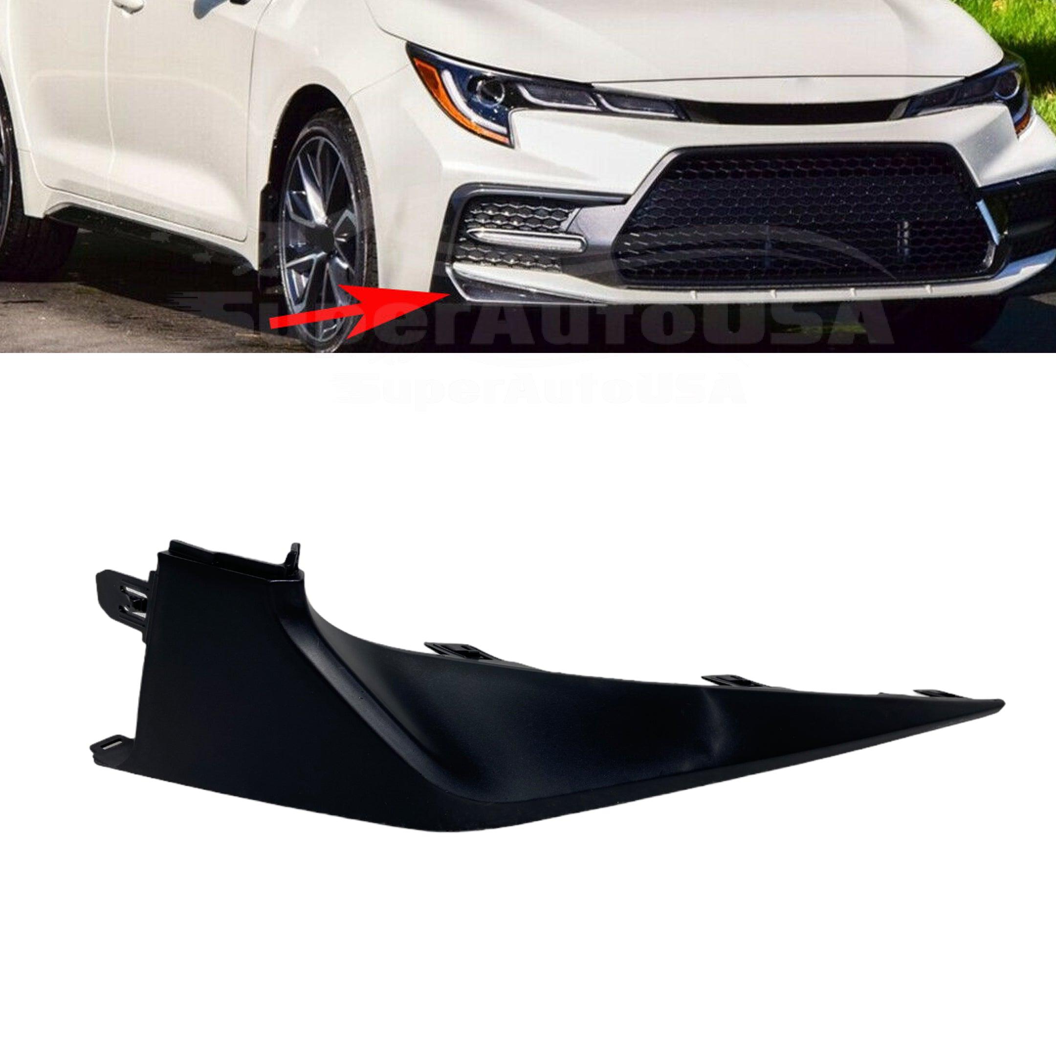 Fits 2020 2021 Toyota Corolla SE XSE Front Bumper Lower Lid Guard Trim ...