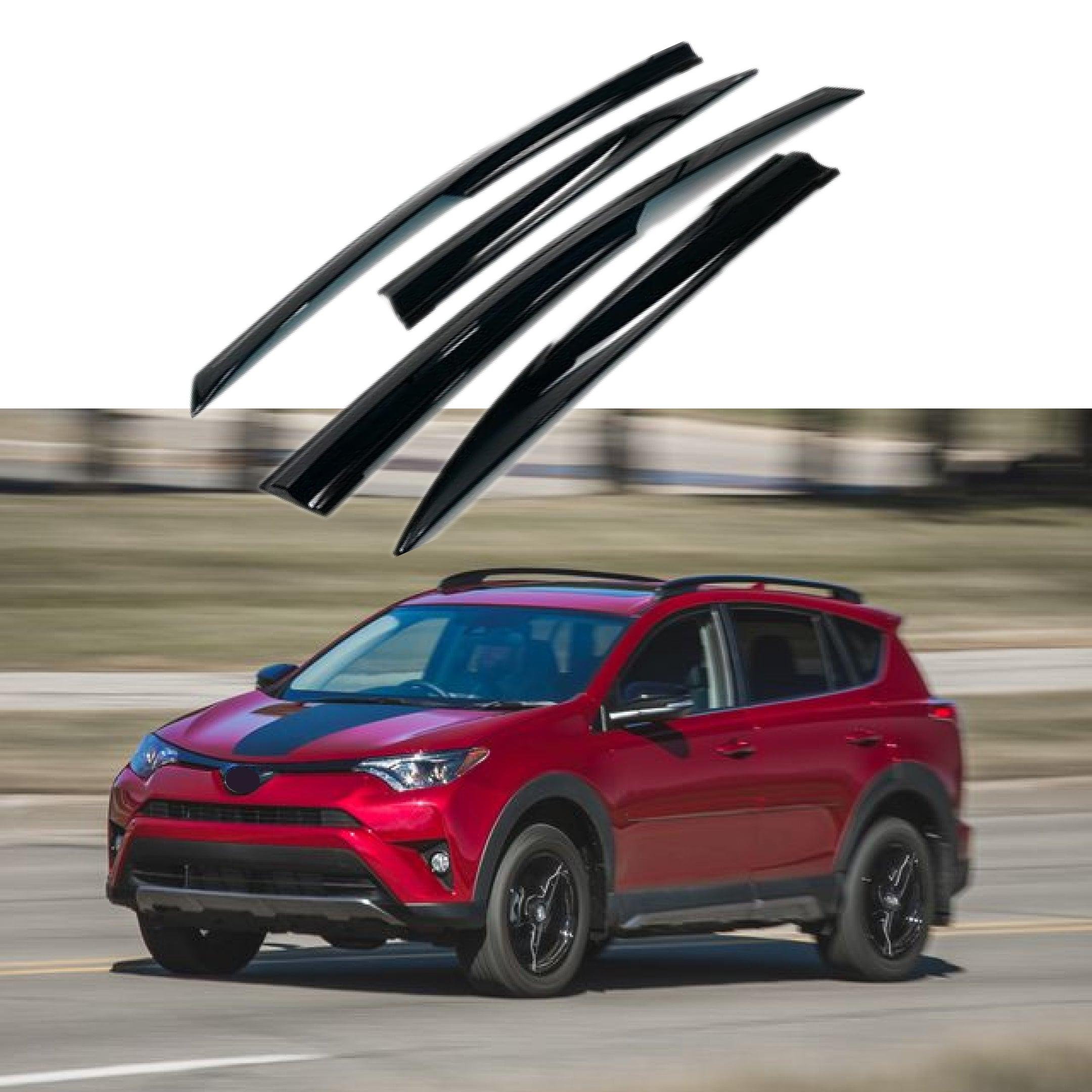 Fit 2013-2018 TOYOTA Rav4 3D Mugen Style Vent Window Visors Rain Sun W ...