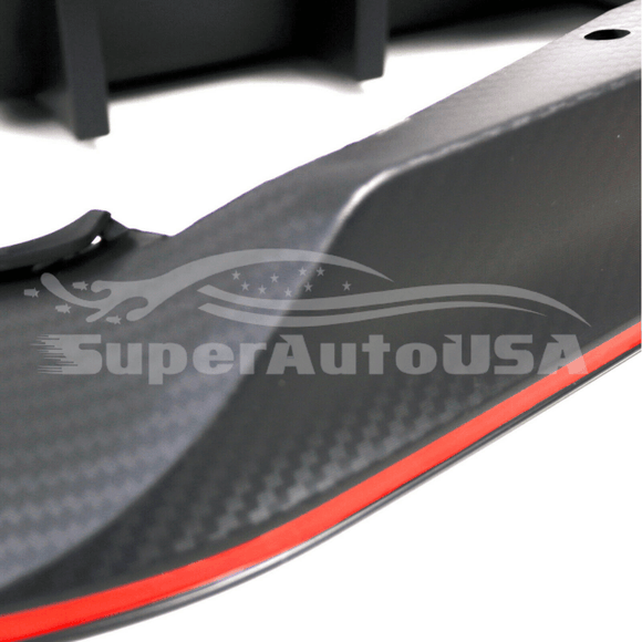 Fit 2017-2021 Honda CIVIC Hatchback Front Lip Side Skirt Rear Diffuser ...